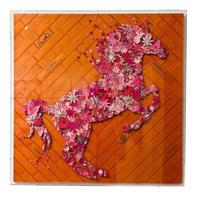 Gypsy Horse Textile Art by Stephen Wilson | Chairish
