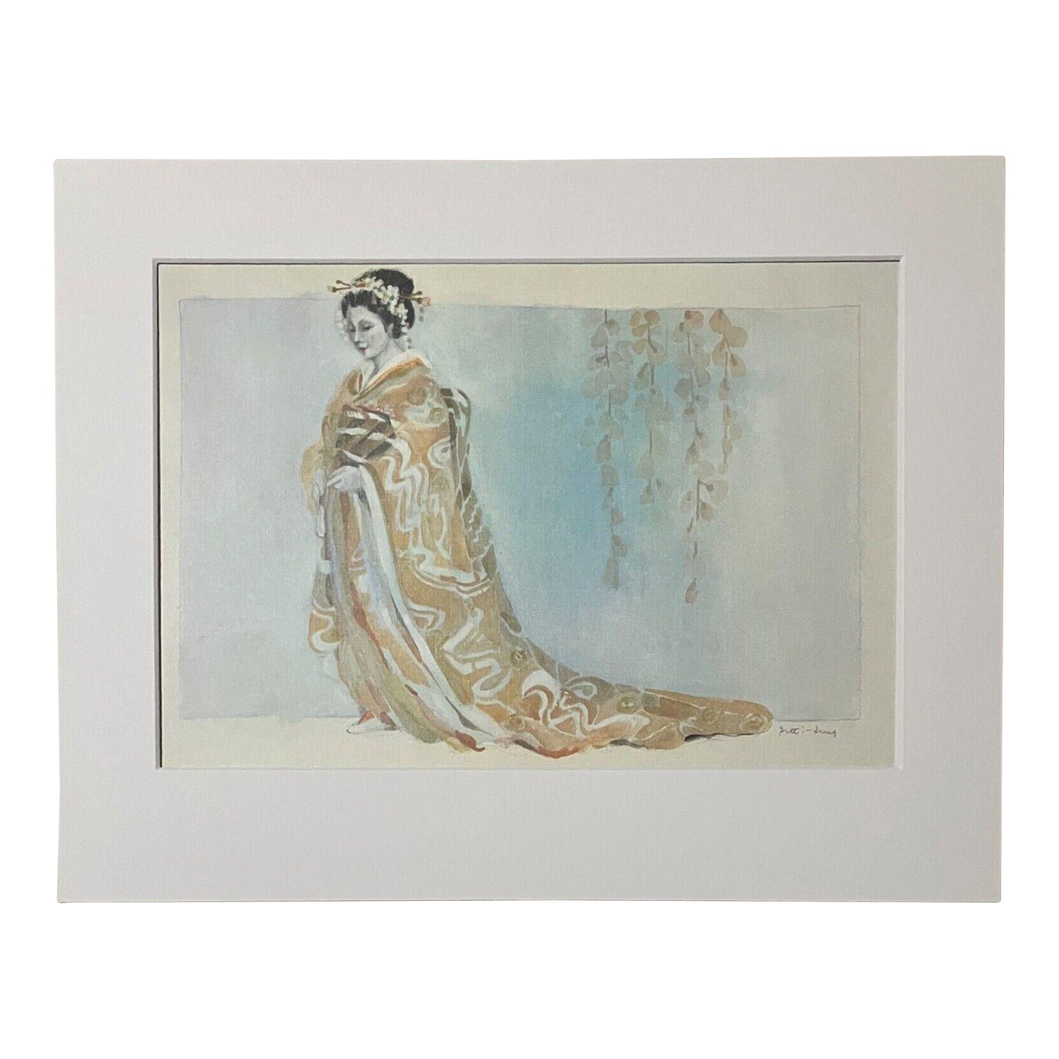 Vintage Stratford Festival Costume Design "Pitti Sing" in Mikado by ...