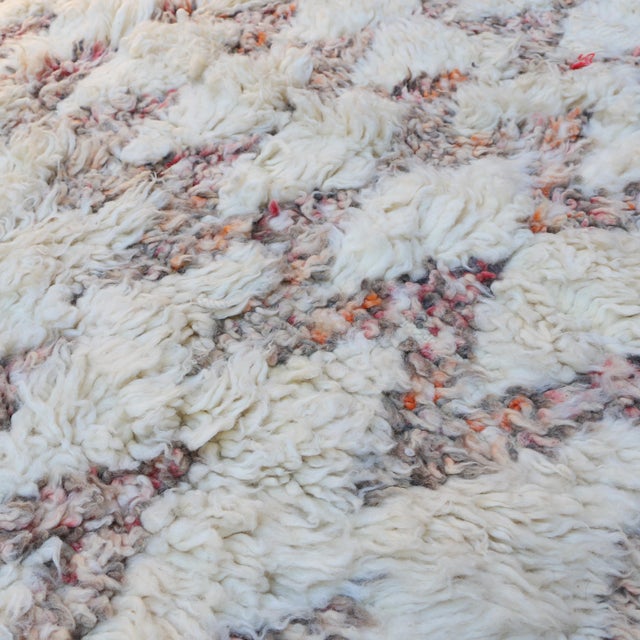 Vintage Moroccan Marmoucha Rug - 6'4" X 11'5" Ft | Chairish