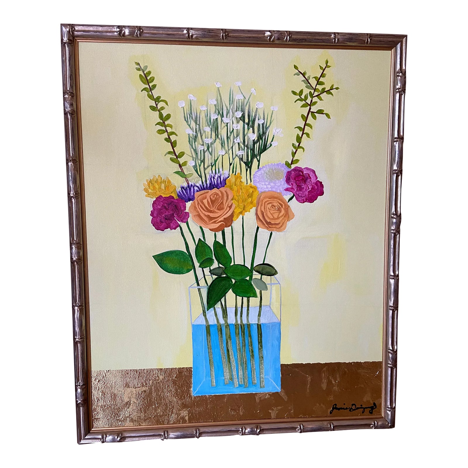 Flower Sparks, Framed | Chairish