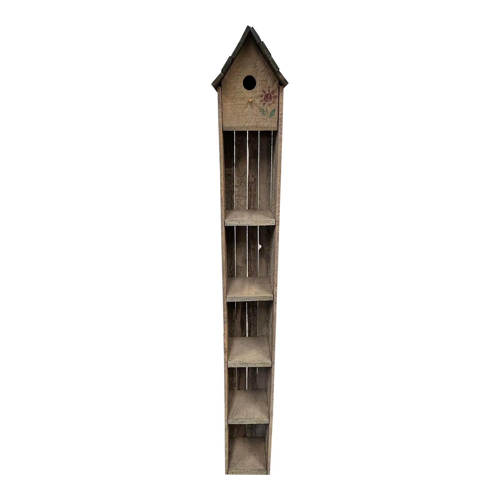 Handmade Farmhouse, French Country Style Standing Birdhouse With ...