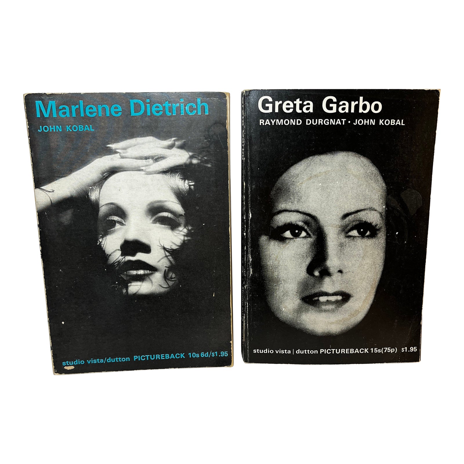 1968 Garbo and Dietrich Books - Set of 2 | Chairish