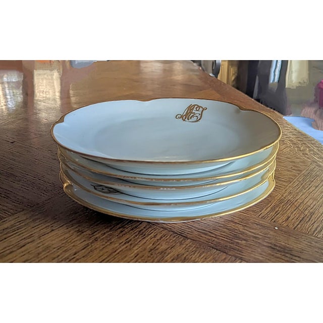 monogrammed crockery