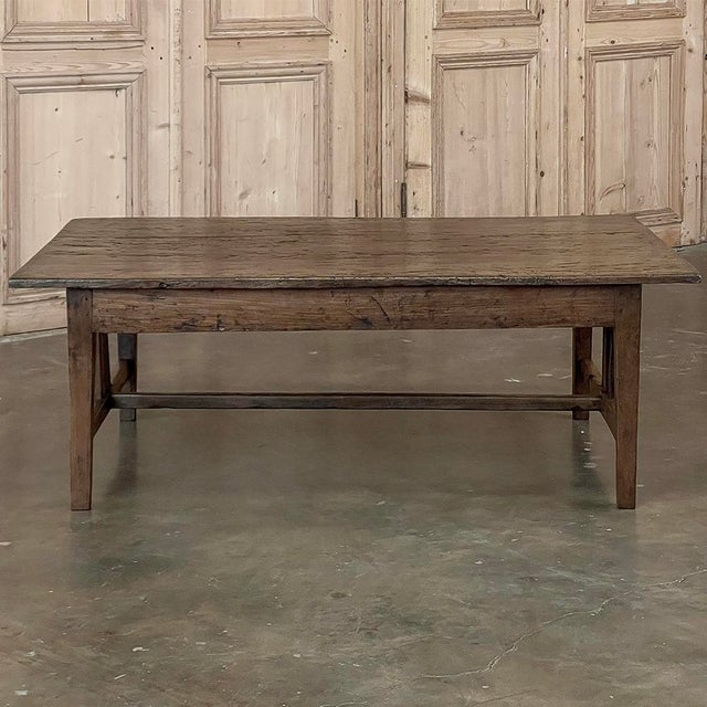 19th Century Arts & Crafts Rustic Chestnut Coffee Table | Chairish