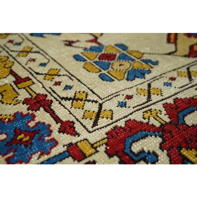 Antique Tuduk Rug 4'1'' x 6'2'' | Chairish