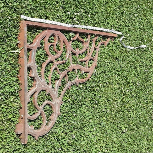 Huge Early 20th Century Cast Iron Structural Corbel Architectural ...