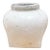 White Distressed Glazed Clay Vases - a Pair | Chairish