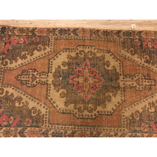 1960s Tribal Turkish Handmade Anatolian Rug- 4′7″ × 7′3″ | Chairish