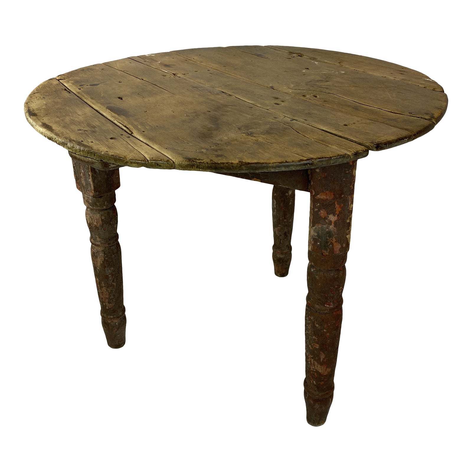 19th C. Irish Tri-Leg Table | Chairish