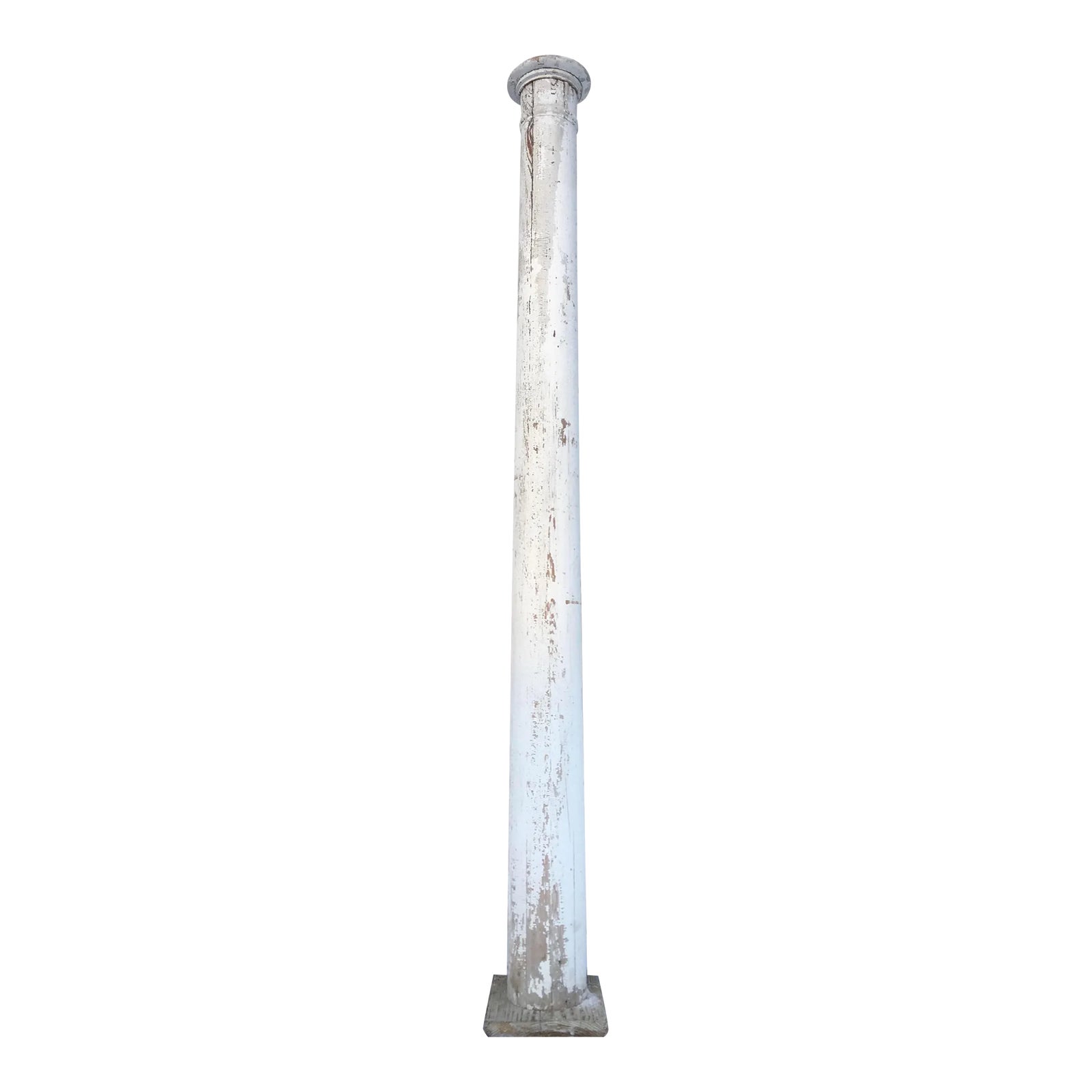 American Hardwood Architectural Column Circa Late 19th Century | Chairish