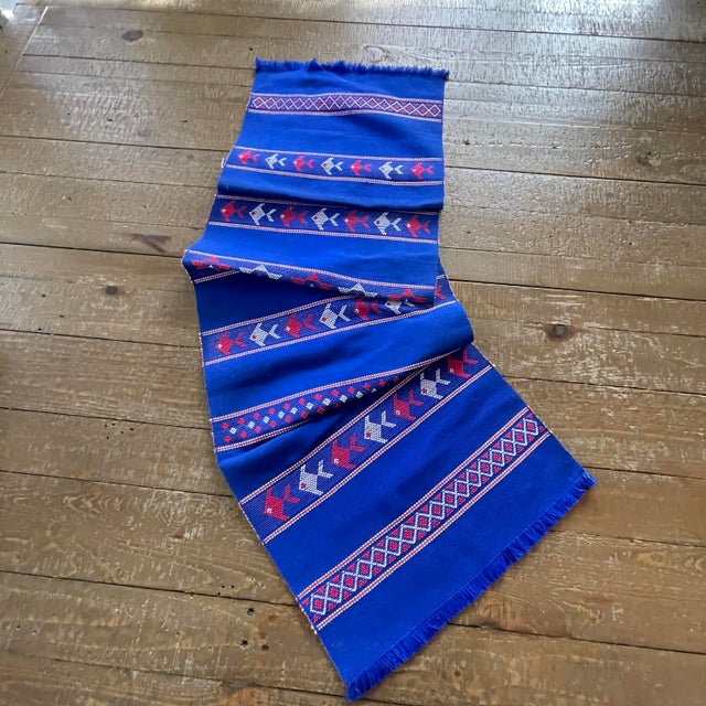 1960s Thai Hmong Table Runner | Chairish