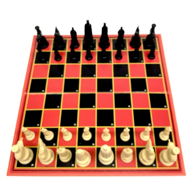 Vintage Bakelite Full Set Kingsway Chess Set | Chairish