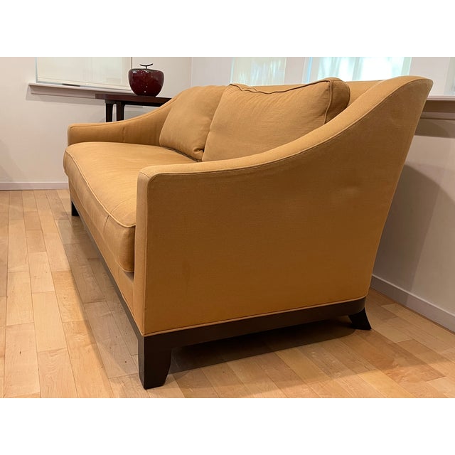 Yellow Baker Furniture Sofa | Chairish