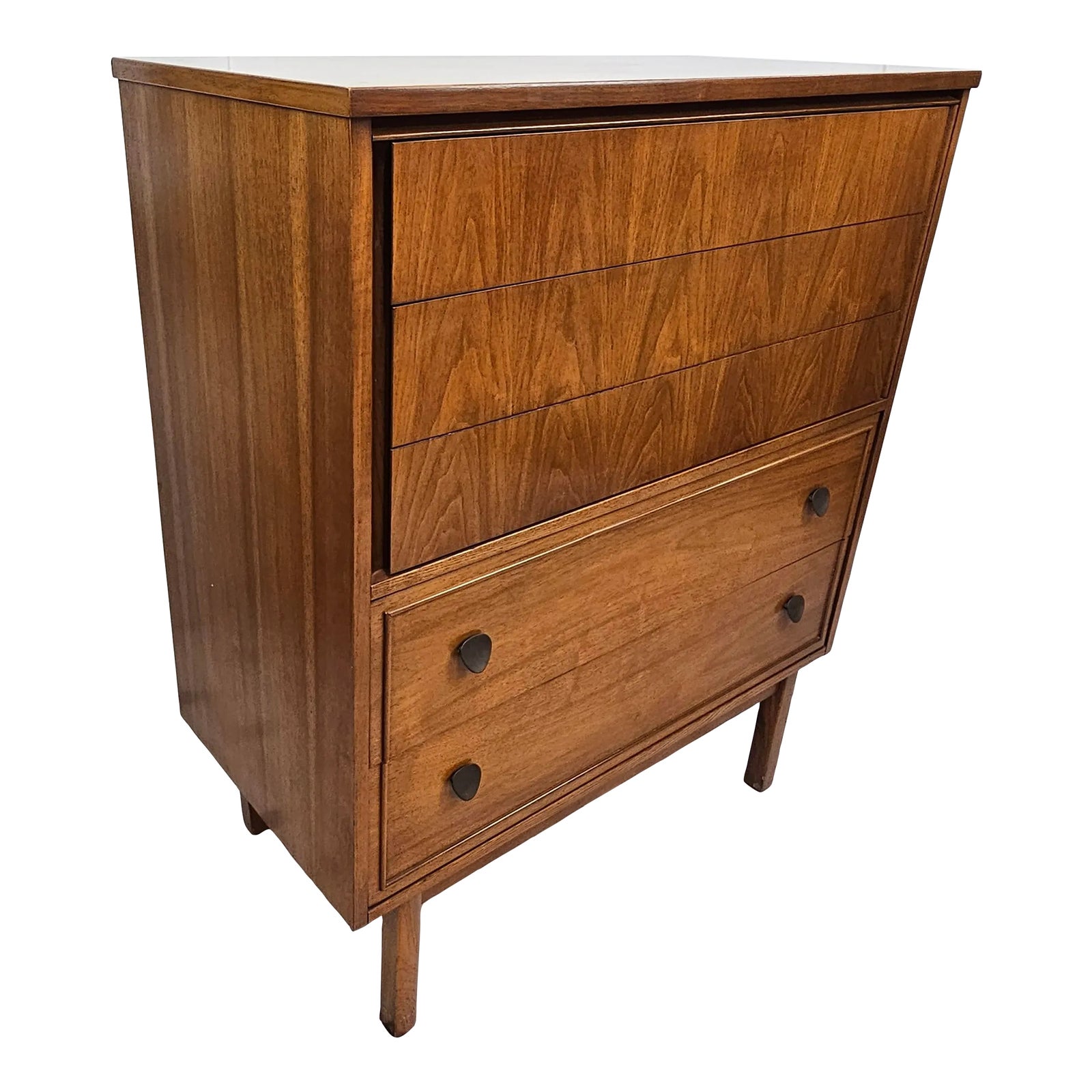 Mid Century Modern Highboy by Dixie | Chairish