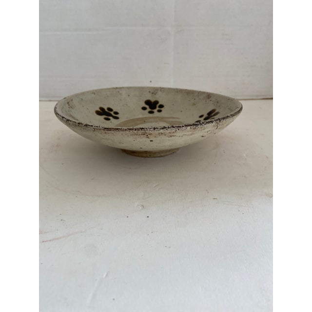13th Century Yuan Dynasty White-Glazed Cizhou Bowl in Plum Spots | Chairish