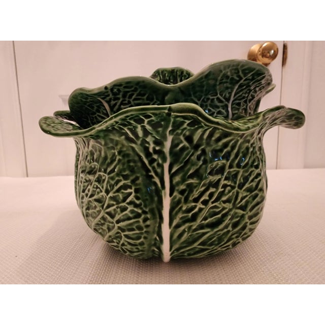 Early 20th Century Portugal Cabbage Tureen | Chairish