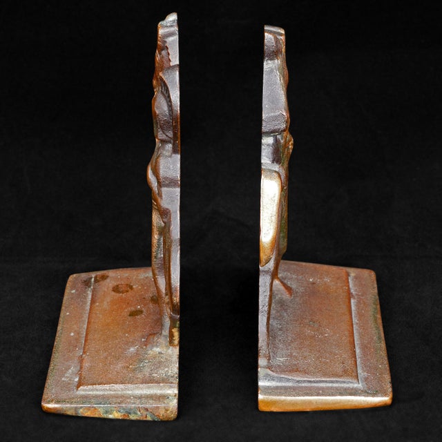 Circa 1928 Littco Iron Roman Horseman Bookends- a Pair | Chairish