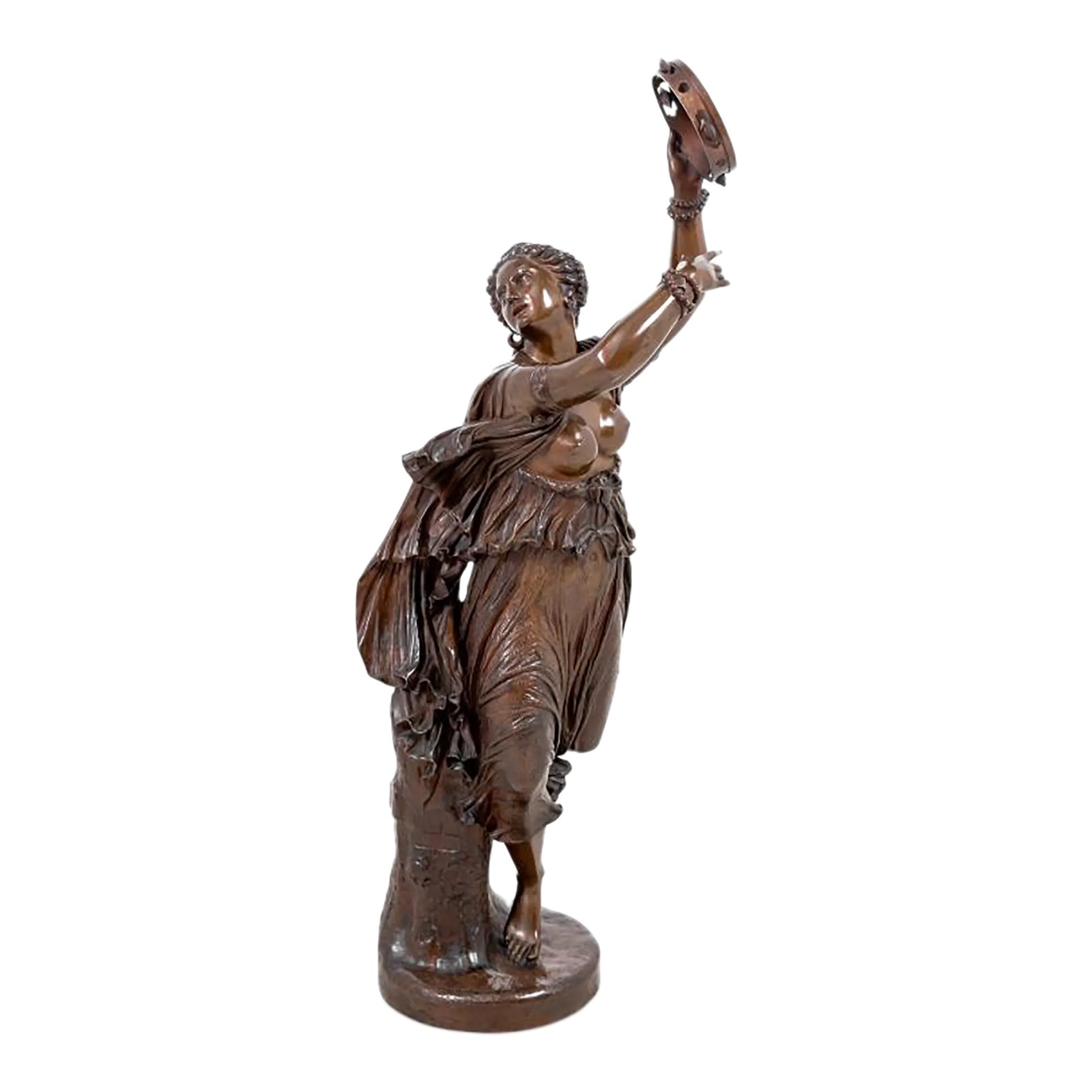 Jean Baptiste Clesinger "Zingara" Patinated Bronze | Chairish