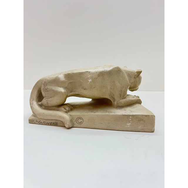 Mid 20th Century Alva Museum Replica of Penn State Nittany Lion ...