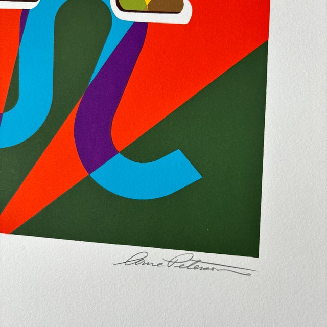 1960s Signed Horoscope Print by Arne Peterson, Leo | Chairish