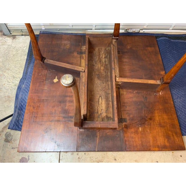 American Queen Anne Maple Drop Leaf Table | Chairish