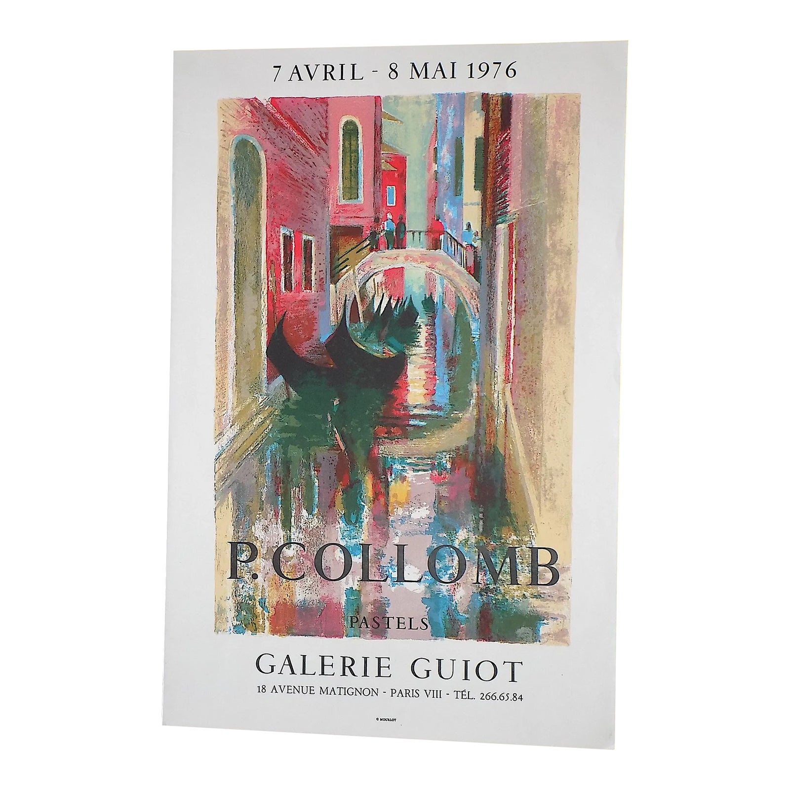 Vintage Mid 20th Century Dated Impressionist Full Size Paul Collomb ...