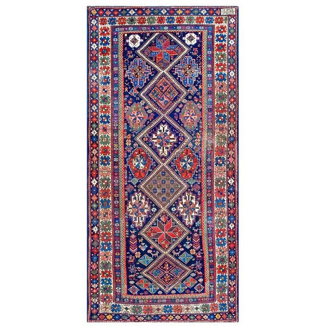 1900s Vintage Caucasian Rug | Chairish
