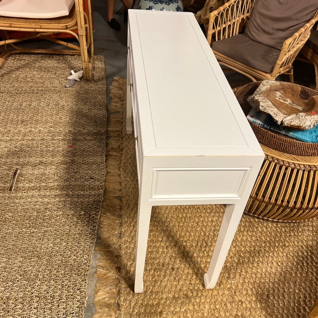 Asian Modern Ming Console Table | Chairish