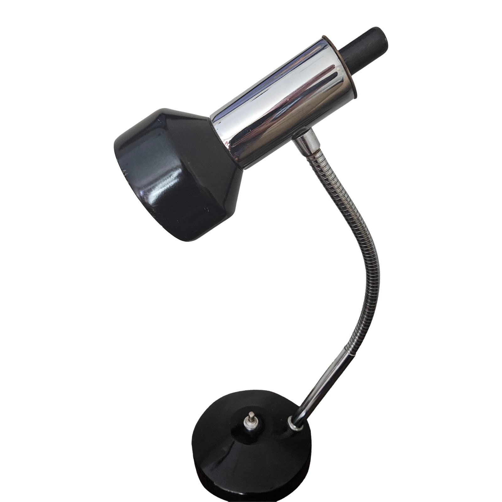 1950's Heyco Gooseneck Flashlight Lamp | Chairish