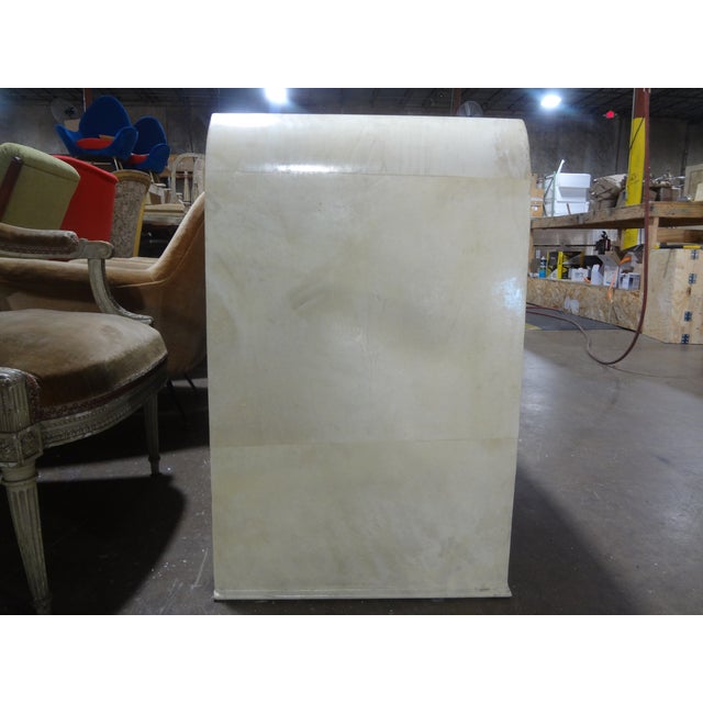 1940s Italian Modern Parchment Chest | Chairish