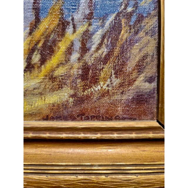 James Topping-1920s Summer Landscape at the Lake-Oil Painting | Chairish