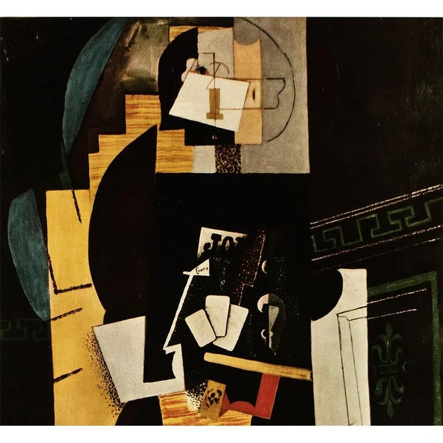 1954 After Pablo Picasso "The Card Player", Period First Limited ...