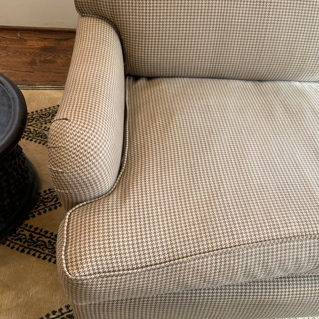 George Smith Houndstooth Sofa | Chairish