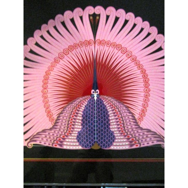 Erté Phoenix Reborn 1983 Framed Serigraph, Signed Numbered 72/300 ...