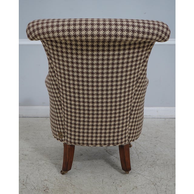 Theodore Alexander Althorp Tufted Back Upholstered Library Chair | Chairish