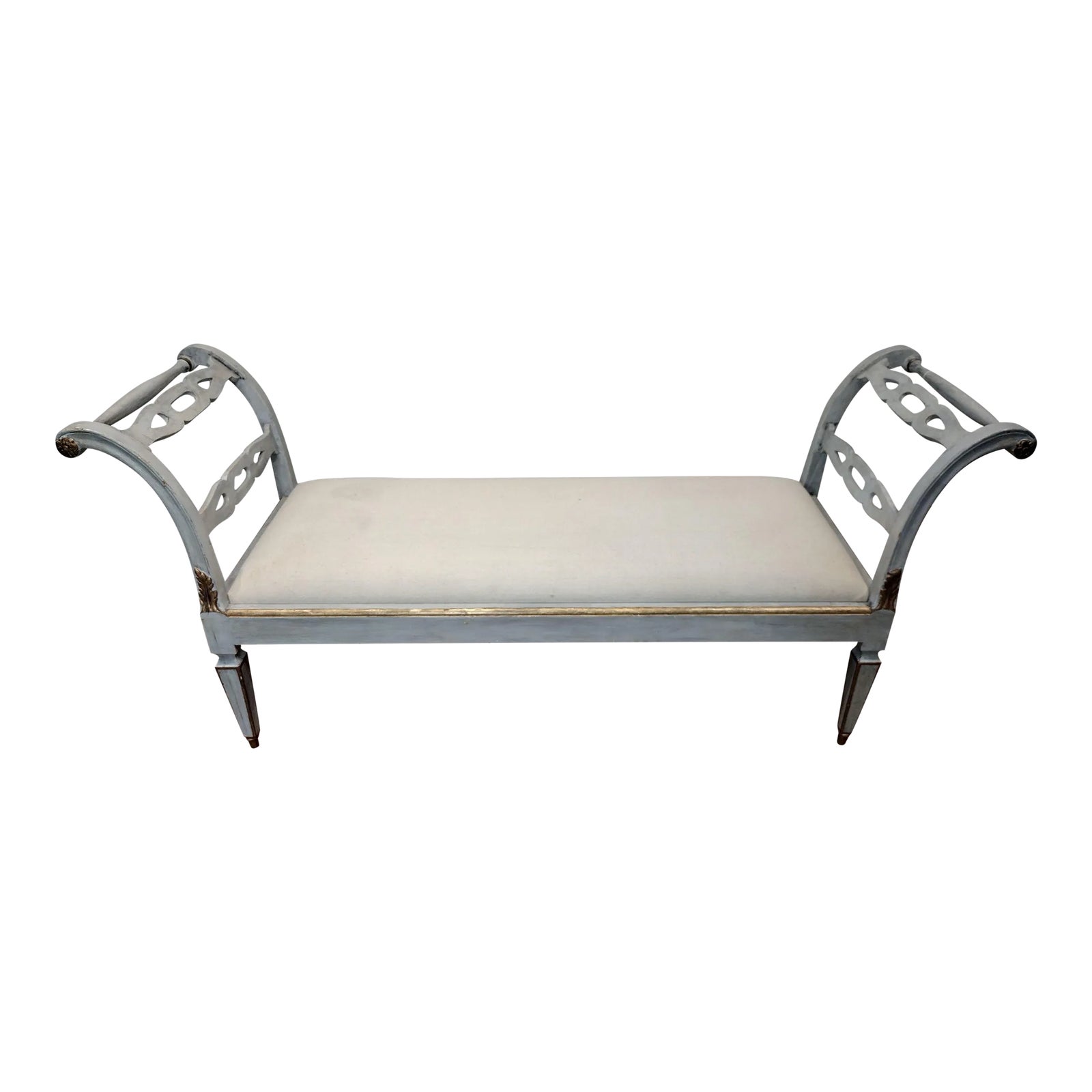 Minton-Spidell Vintage Bench | Chairish