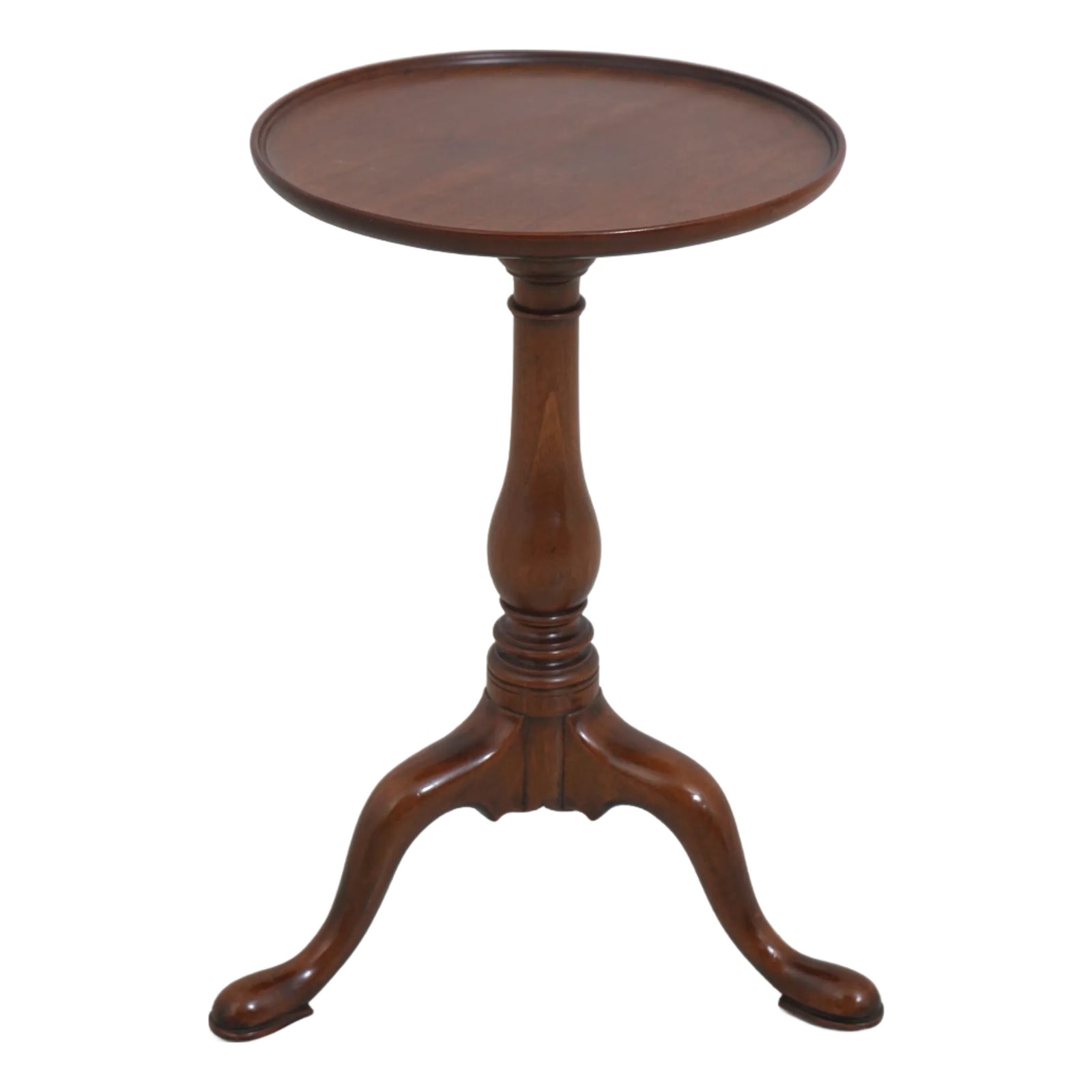 Edward Garratt Bench Made Walnut Occasional Table | Chairish