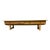 Danish Oak Low Console Table | Chairish