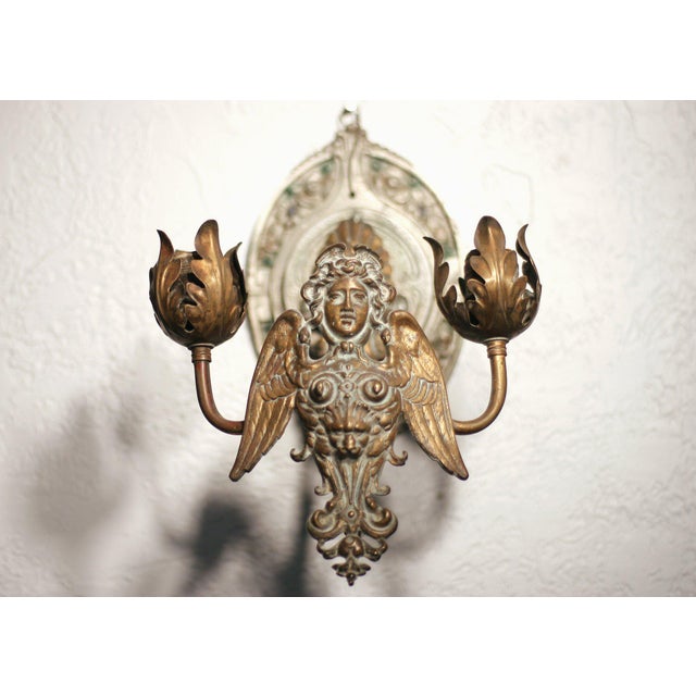 Neoclassical Wall Sconce | Chairish