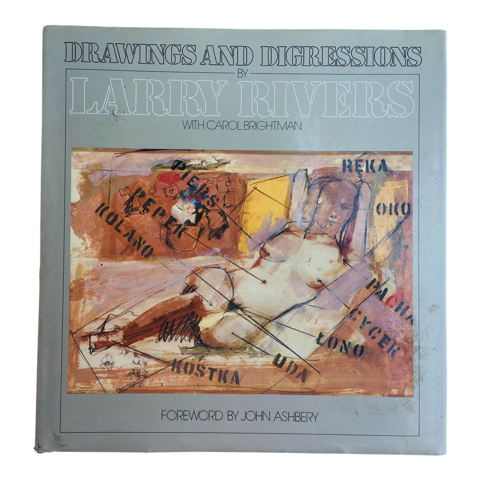 Larry Rivers: Drawings and Digressions Book | Chairish