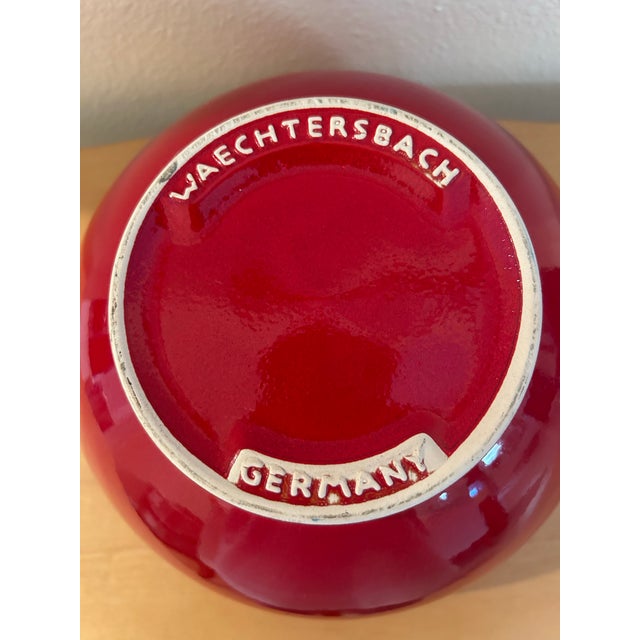 Waechtersbach Orange and Red Bowl Magma Collection | Chairish