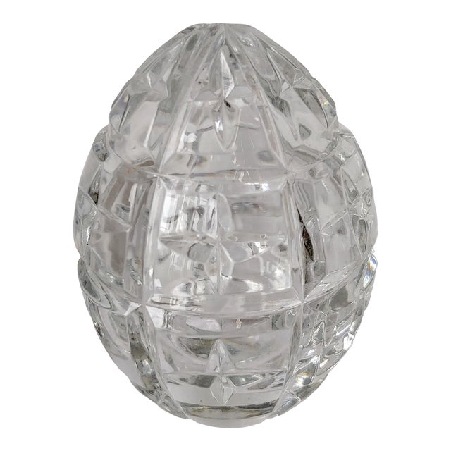 Vintage 1994 Faberge Crystal Egg 0413 | Chairish