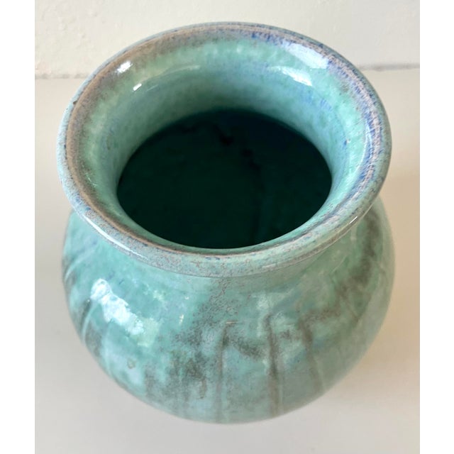 Vintage Studio Pottery Vase by Potter Judy | Chairish