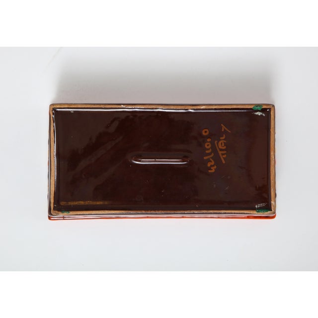 Bitossi Striped Ceramic Box, Signed | Chairish