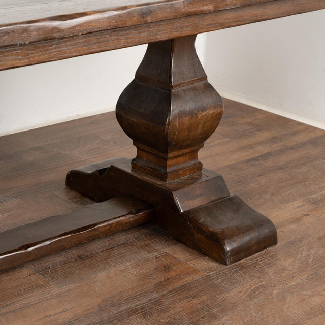 Long Oak Dining Table, France Circa 1960 | Chairish