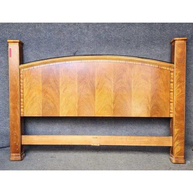 Henredon Mid 20th Century King Size Bed | Chairish