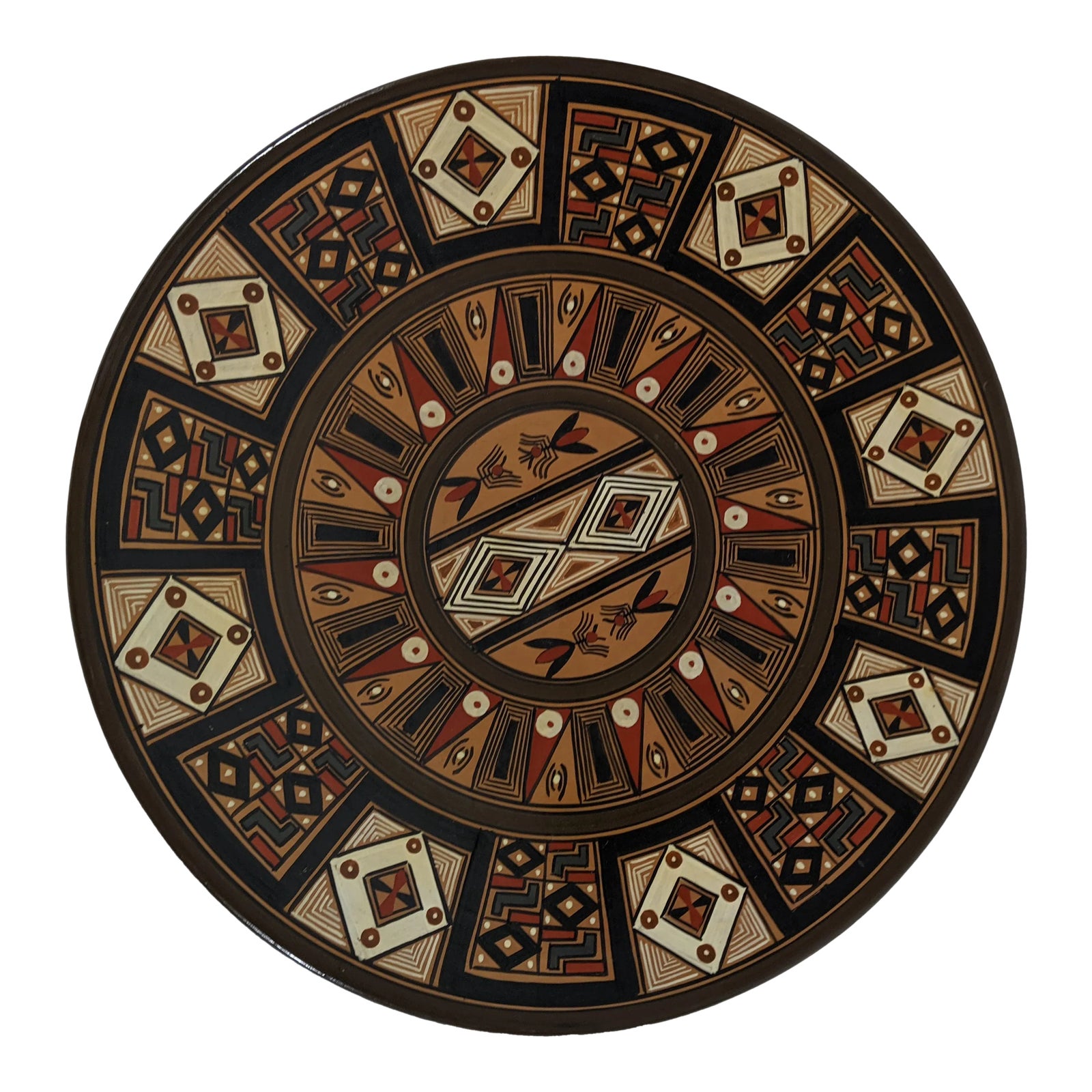 1950s Vintage Peruvian Plate | Chairish