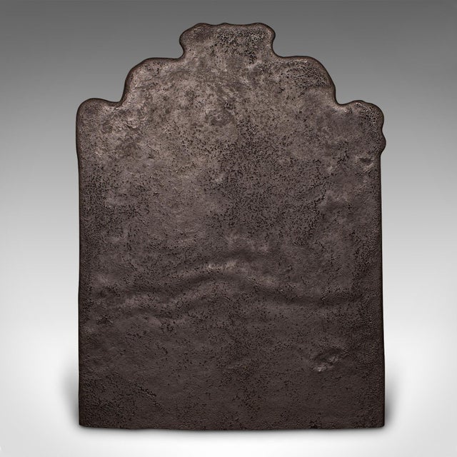 1800 Large Antique Decorative Fire Back | Chairish