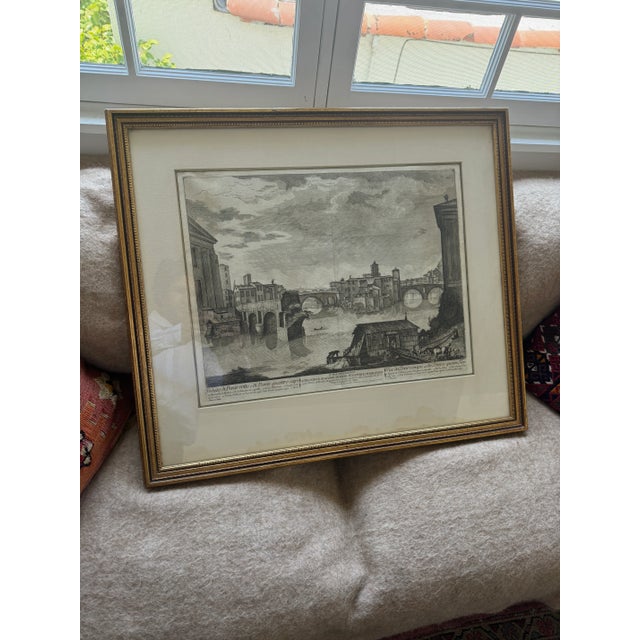 Mid 18th Century Jean Barbault Etching, Framed | Chairish