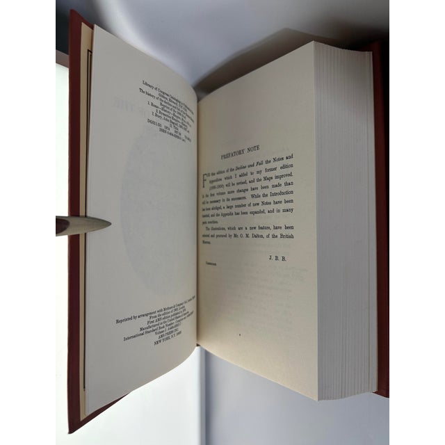 1970s Illustrated Octavo Volume Set, Edward Gibbon's the History of the ...